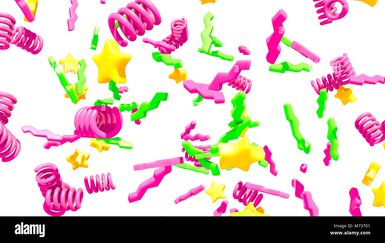 Colorful abstract background. 3D render Stock Photo - Alamy