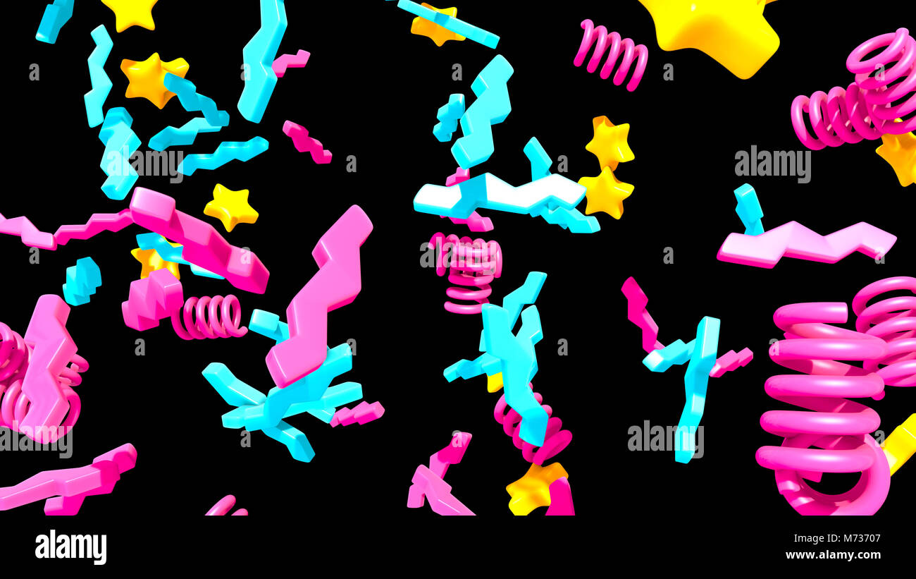 Colorful abstract background. 3D render Stock Photo - Alamy