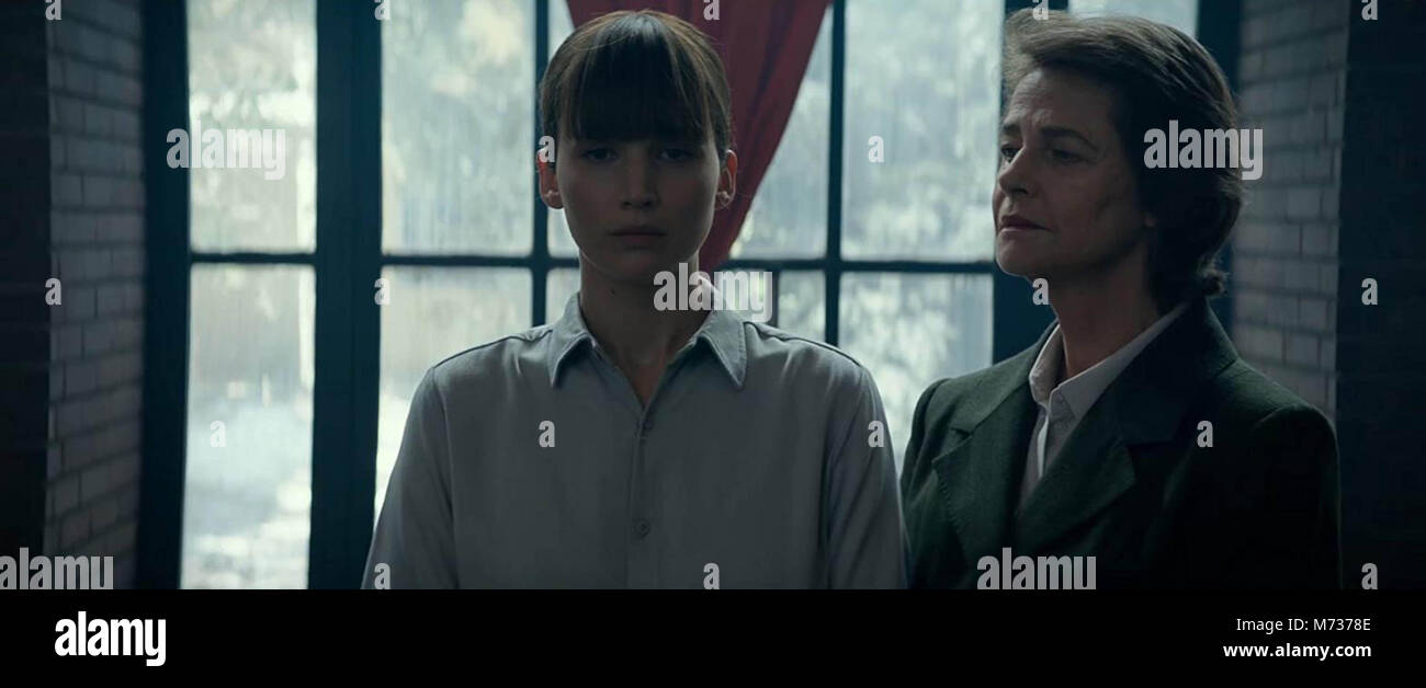 RED SPARROW (2018) JENNIFER LAWRENCE CHARLOTTE RAMPLING FRANCIS ...