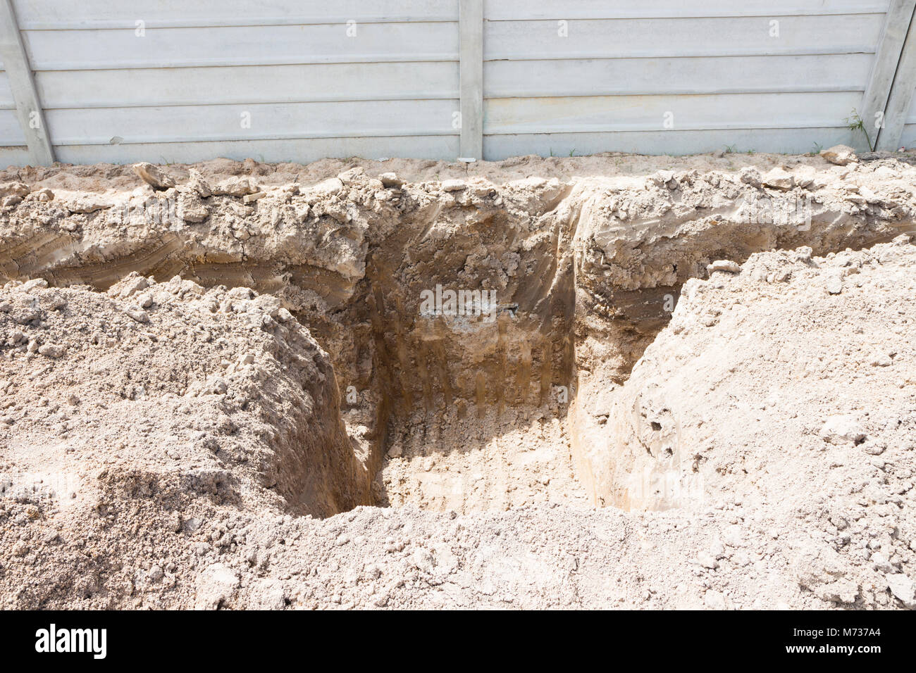 Waste trench High Resolution Stock Photography and Images - Alamy