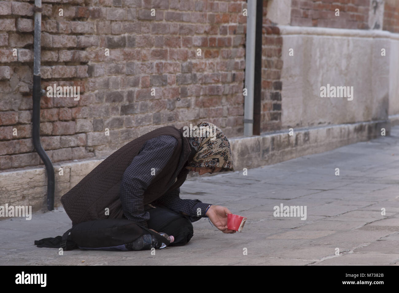 Homeless venice hi-res stock photography and images - Alamy