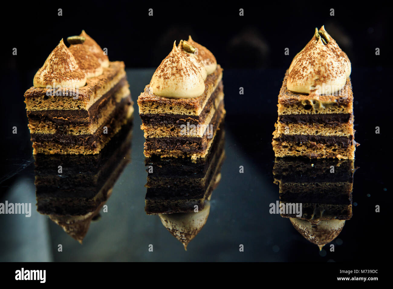 Opera cake hi-res stock photography and images - Alamy