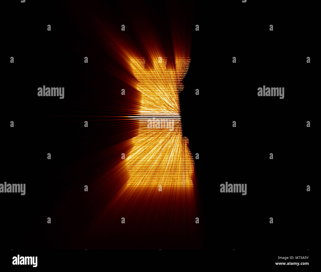 Glowing chess pieces, heat explosion Stock Photo - Alamy