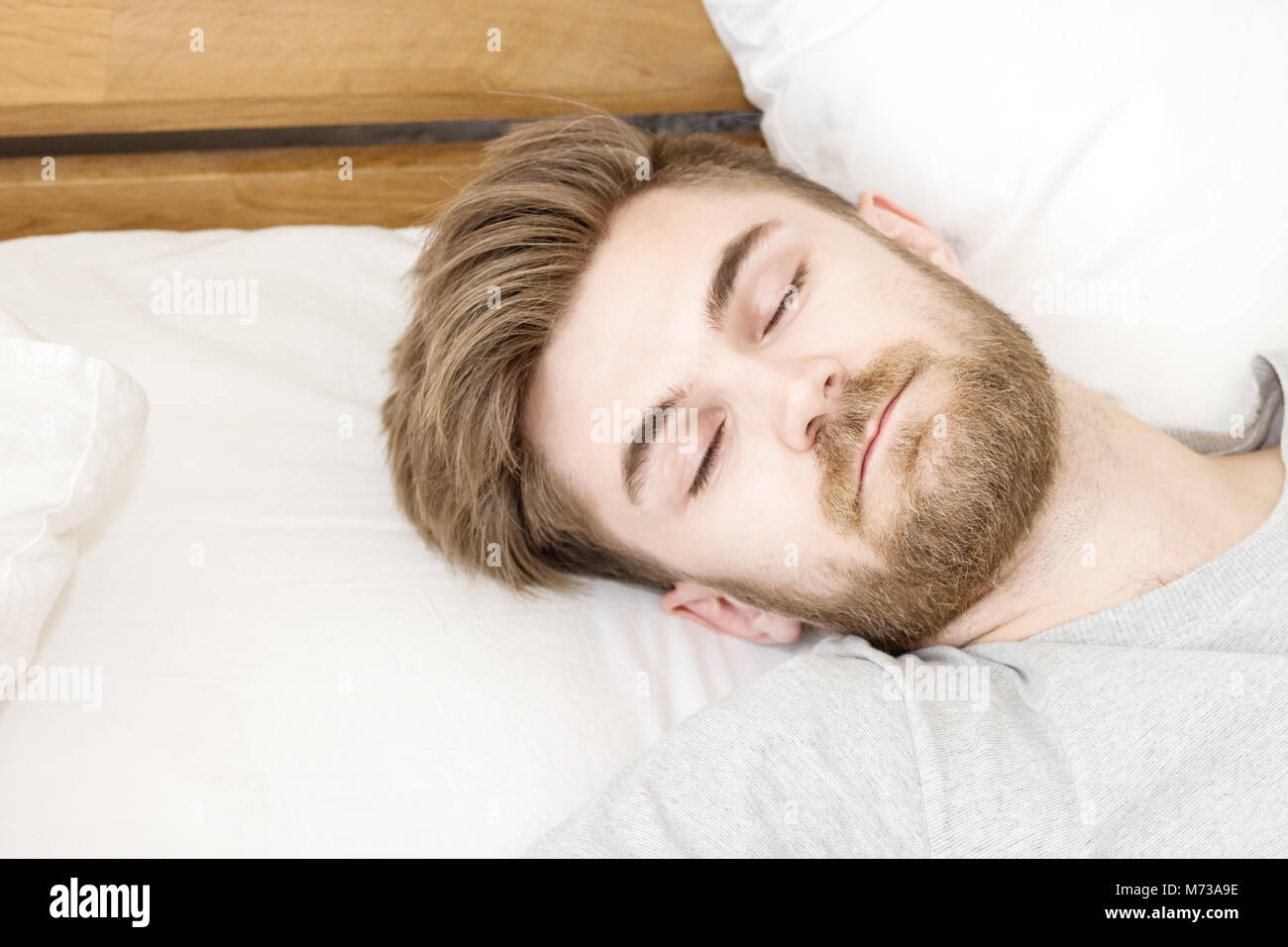 Men sleep hi-res stock photography and images - Alamy