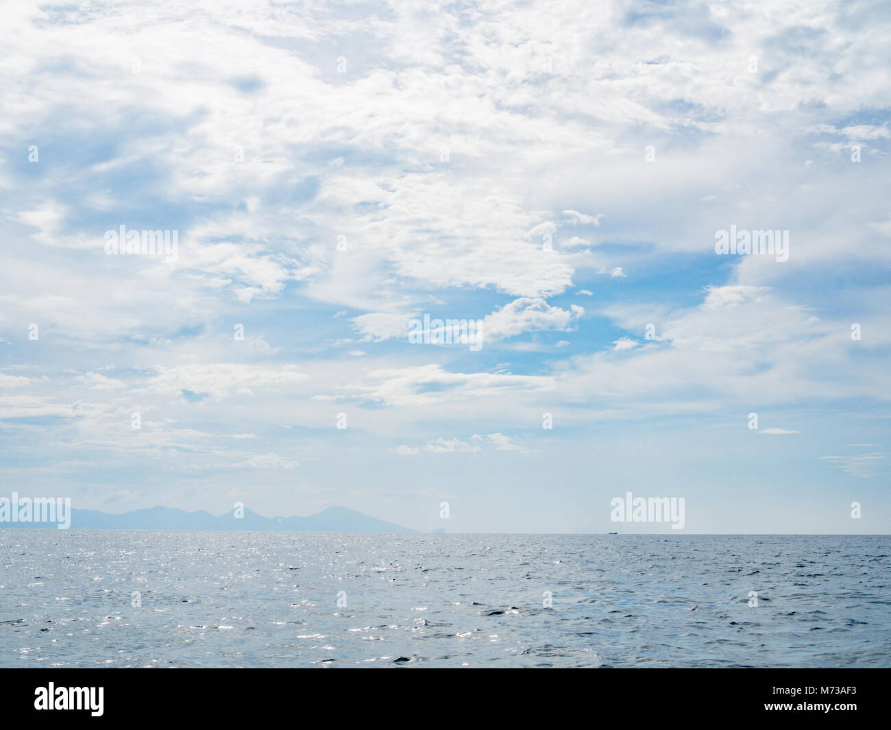 Colorful dawn over the sea beach Stock Photo - Alamy