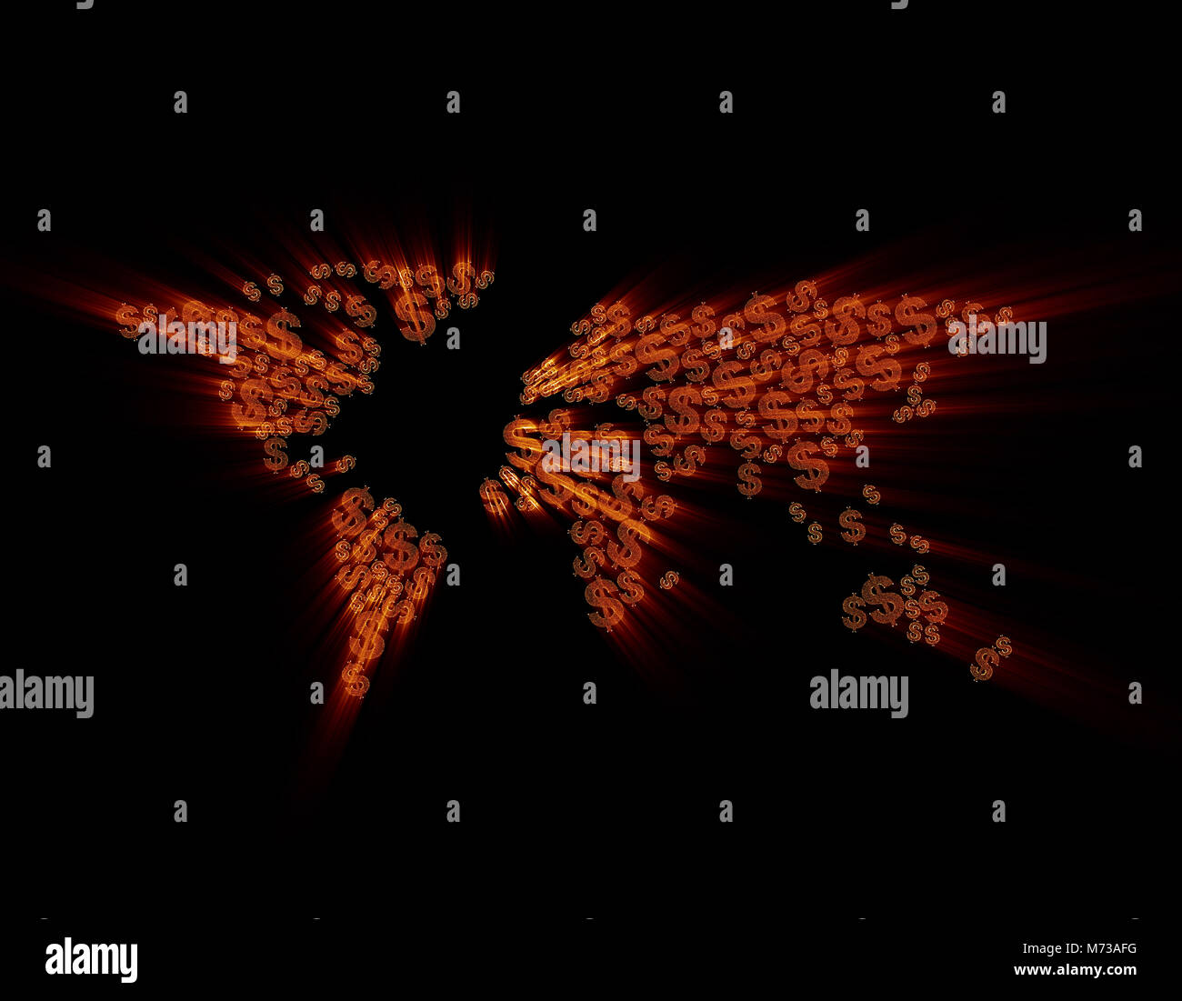 Map of currency hi-res stock photography and images - Alamy