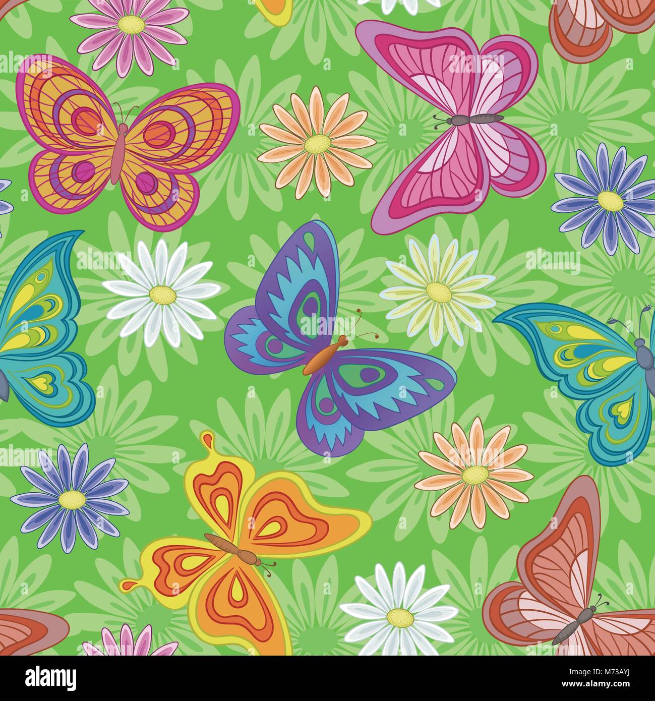 Insect flower plant outdoor Stock Vector Images - Alamy