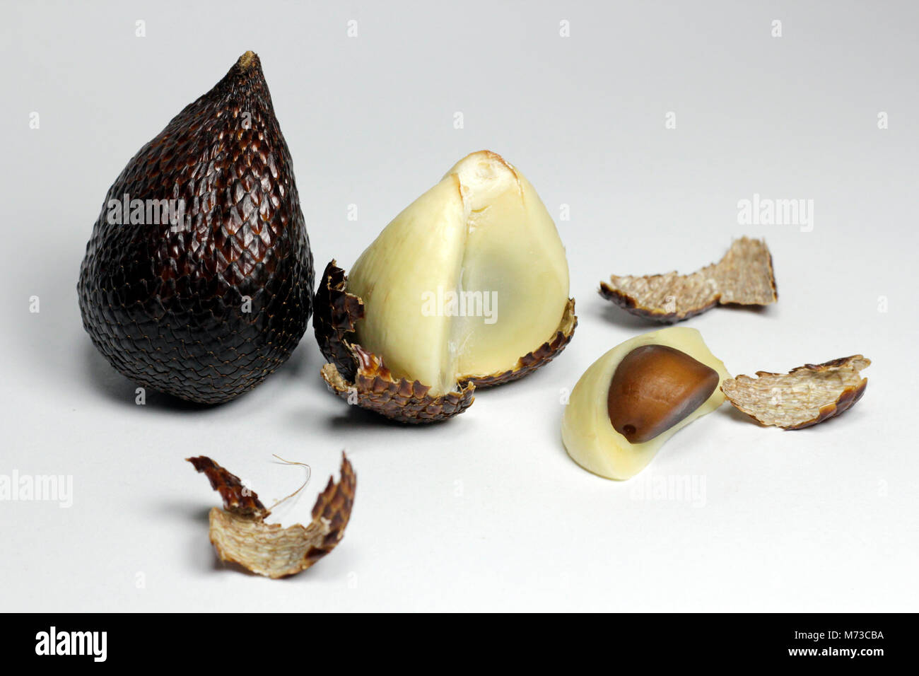 Salak fruit from Indonesia, fibrous and healthy Stock Photo - Alamy