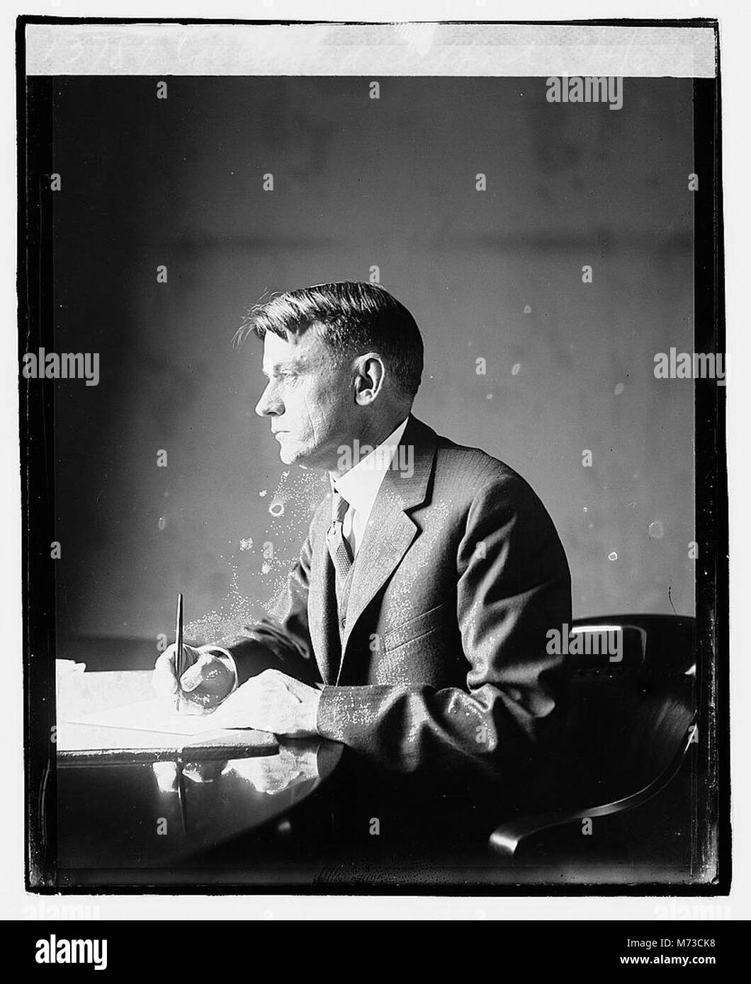 A portrait of Colonel Edward Clifford taken on May 4, 1921. He was a ...