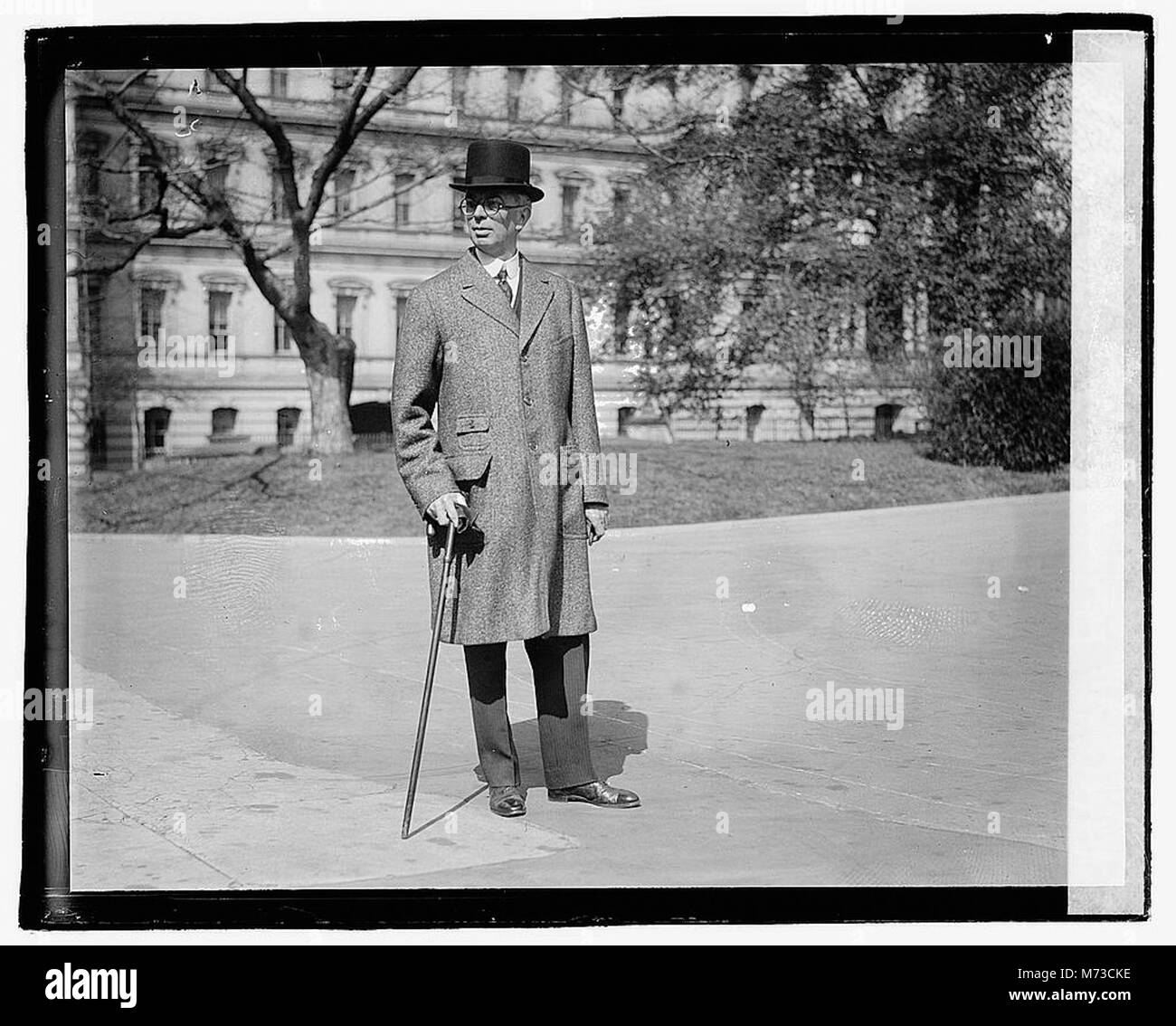 A formal photograph of Colonel George Harvey taken on April 2, 1921 ...