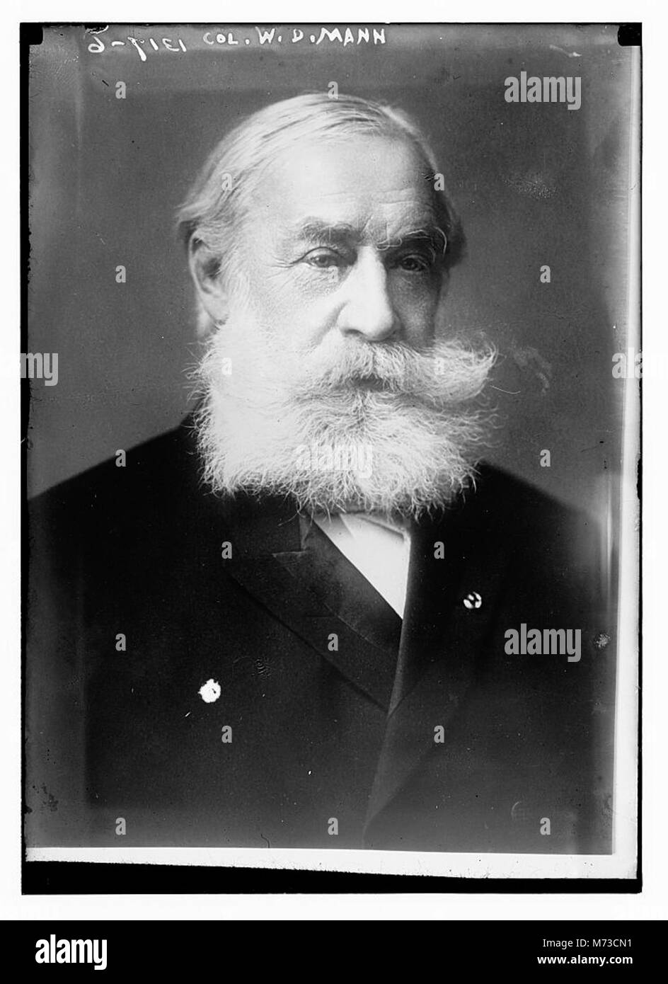 Colonel W.D. Mann was a notable military figure, remembered for his ...