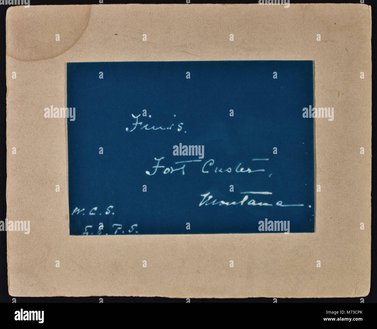 A collection of blueprint photographs documenting Indigenous peoples ...