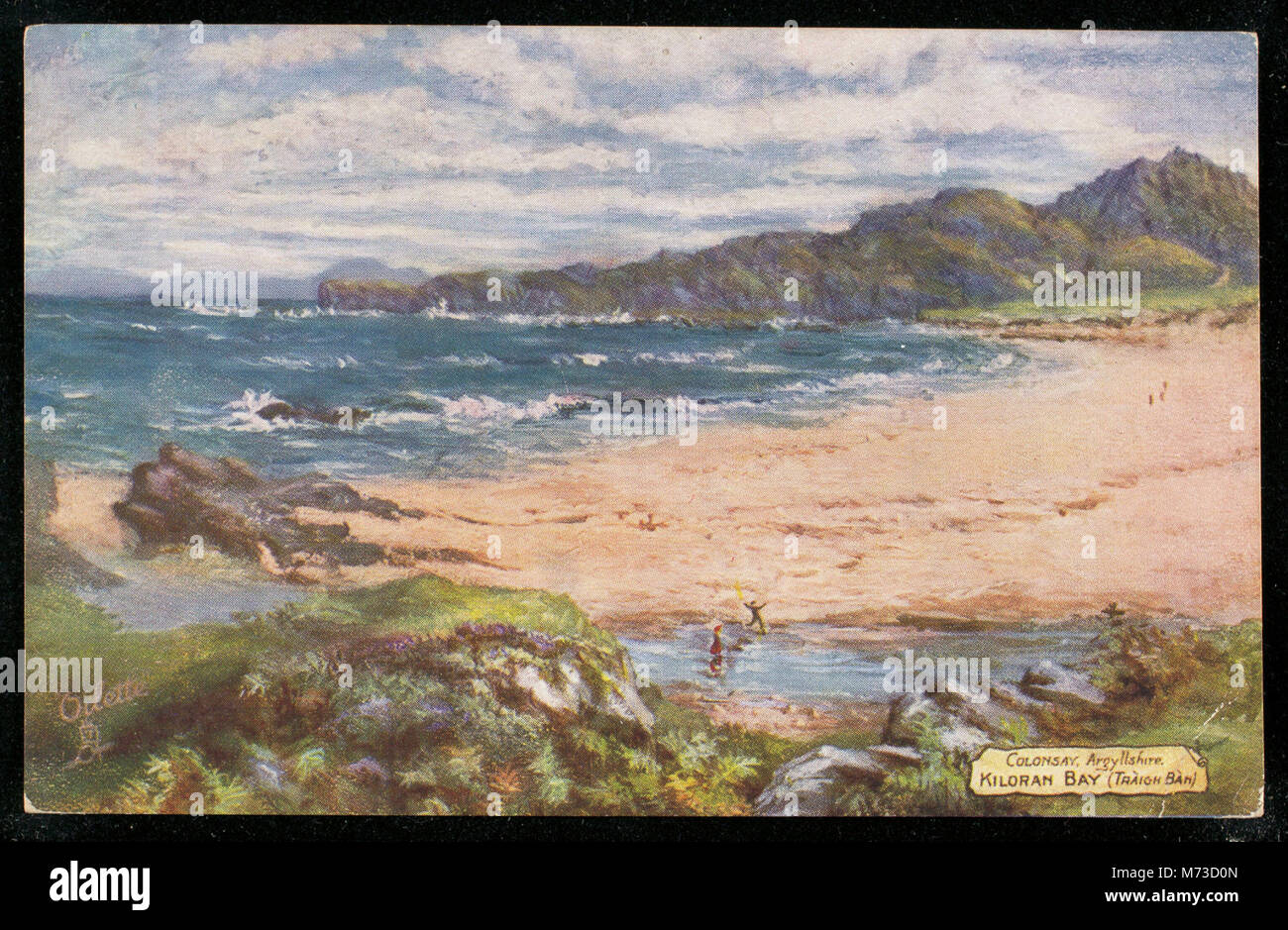 Kiloran Bay, located in Colonsay, Argyllshire, known for its stunning ...