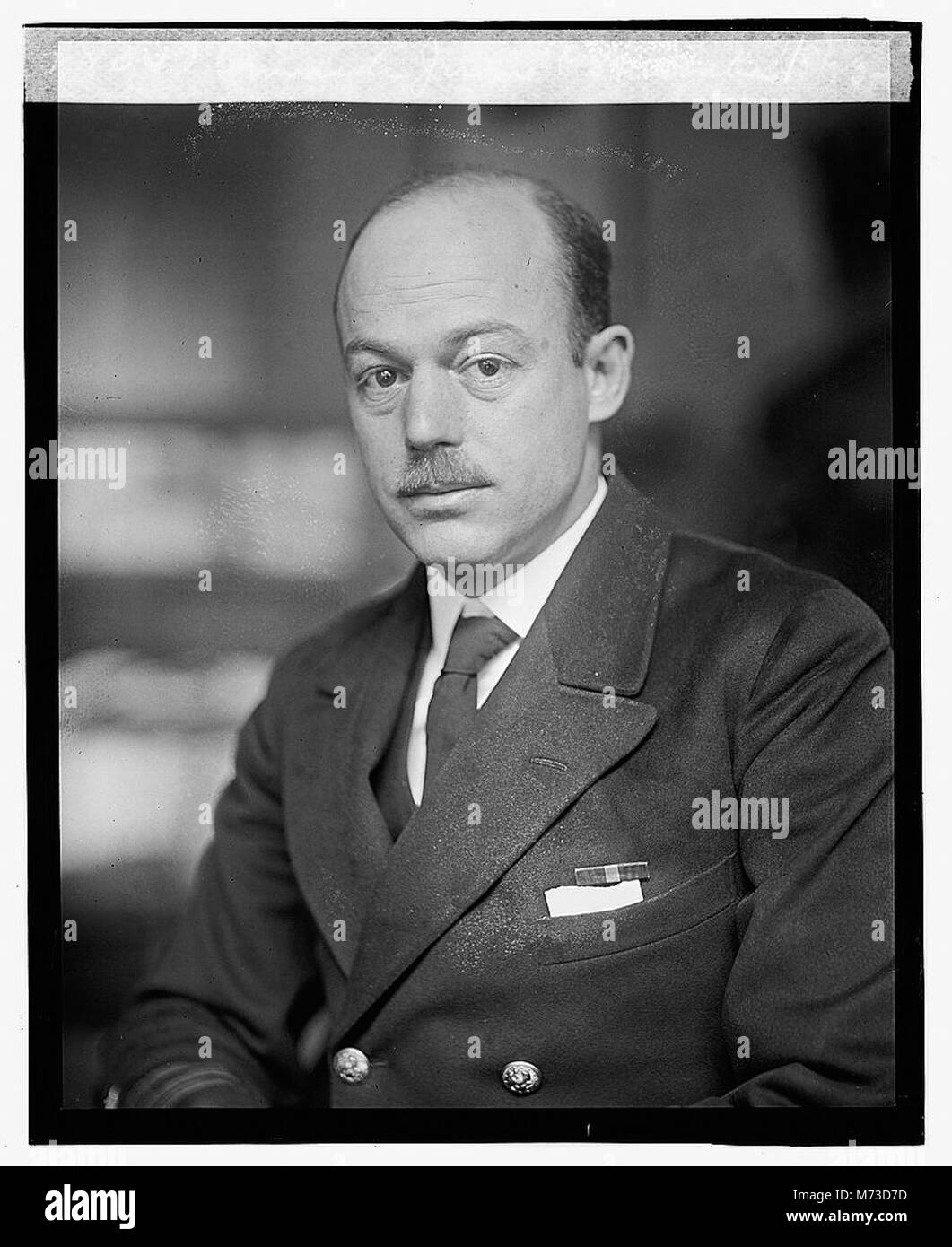 Commander Jerome C. Hansacker, 1-8-23 LOC npcc.07628 Stock Photo - Alamy