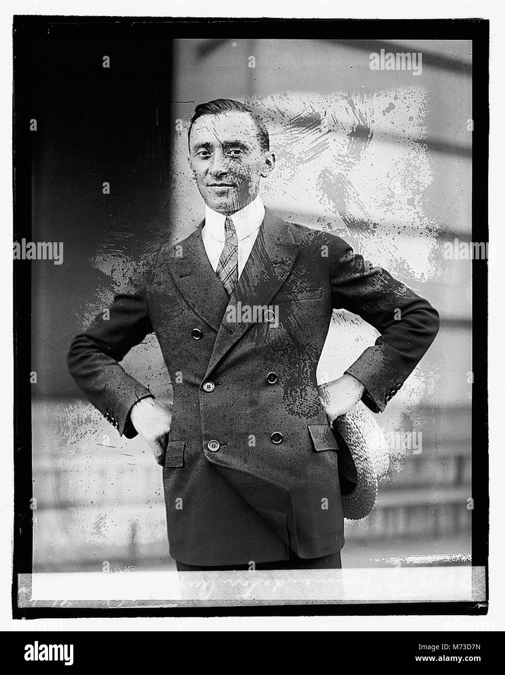 A portrait of Commendator Augusto Russo, taken on September 11, 1922 ...