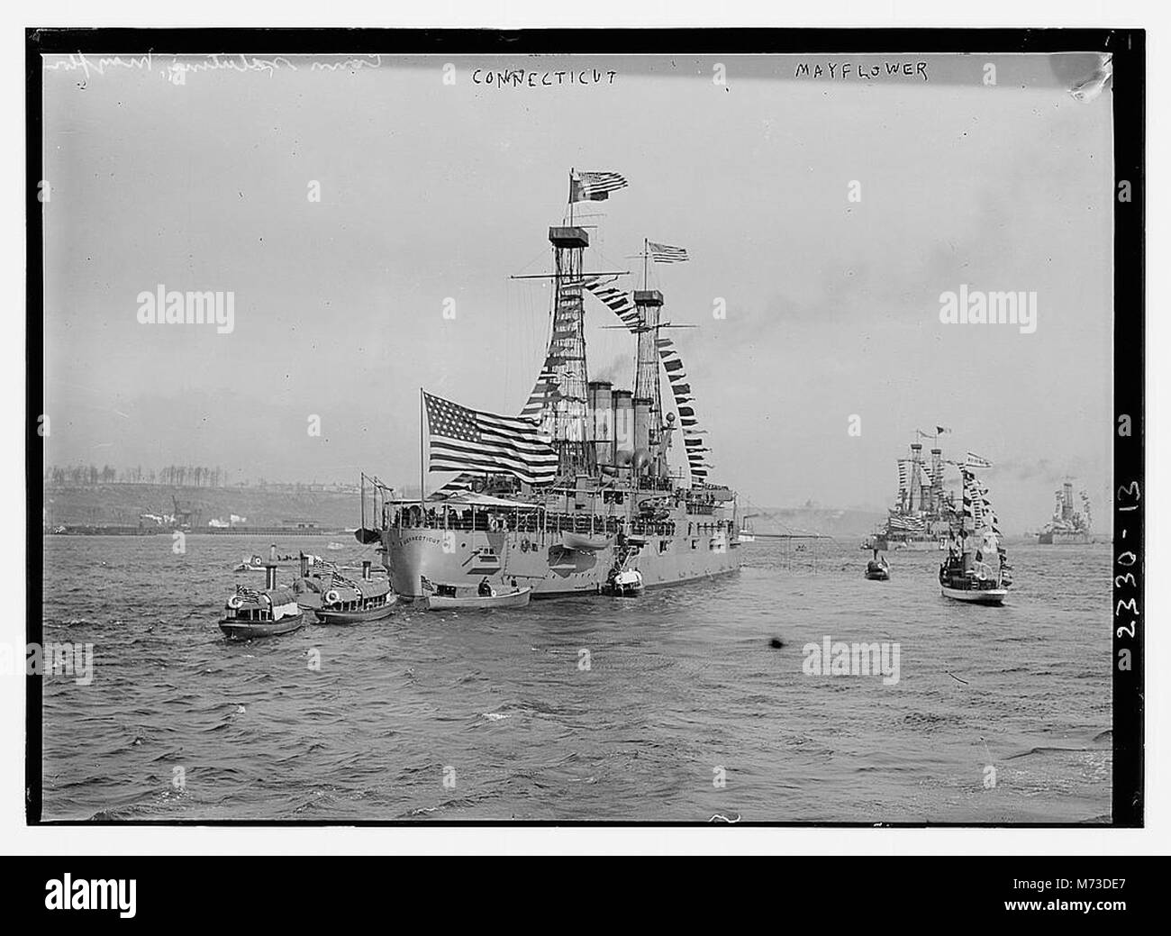 This image highlights the Mayflower, a famous colonial ship, associated ...