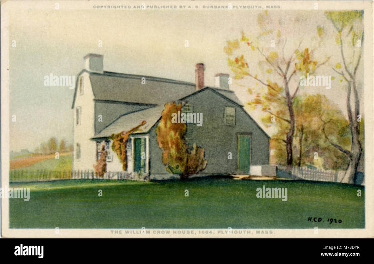 The William Crow House, built in 1664, holds historical significance in ...