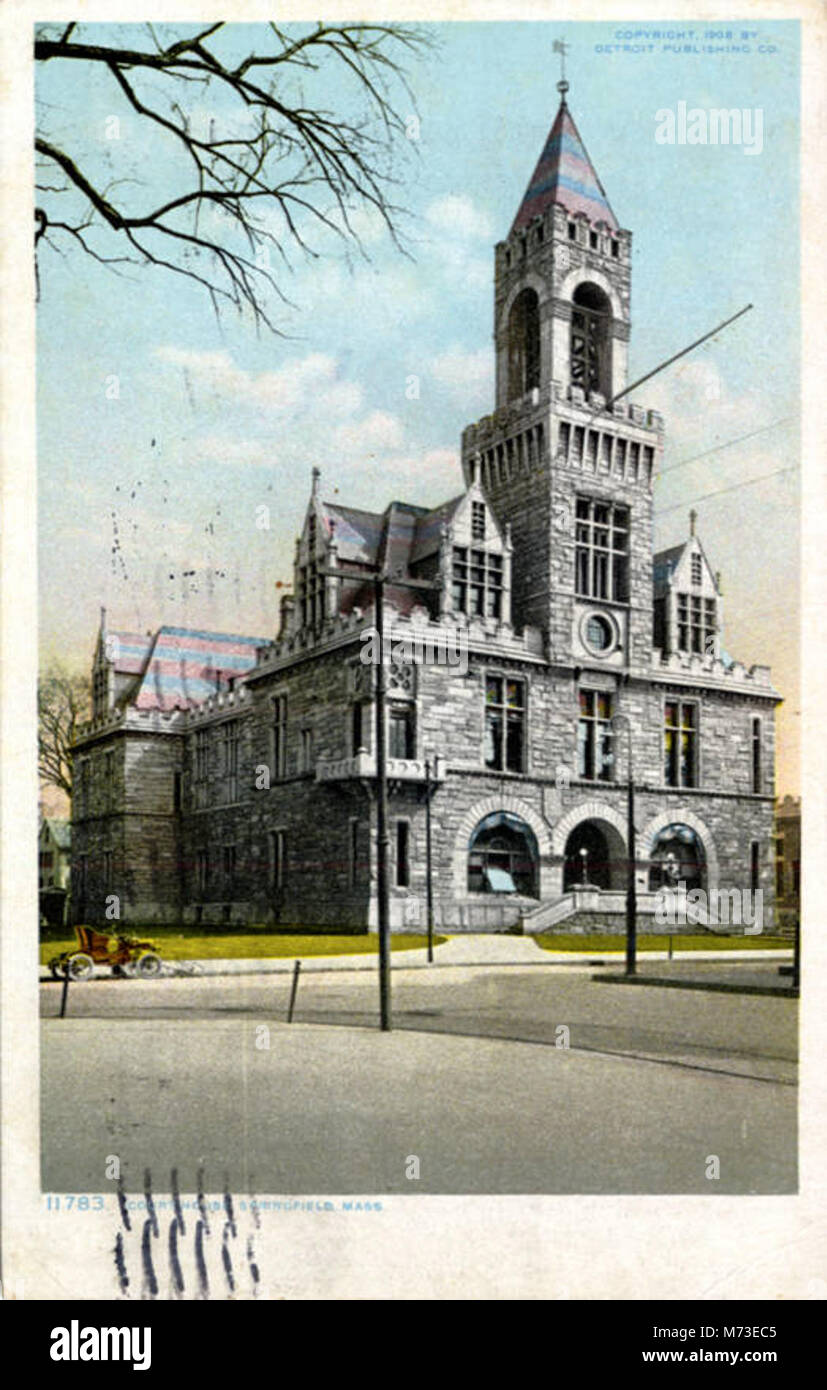 This image depicts a historical courthouse, an essential part of ...