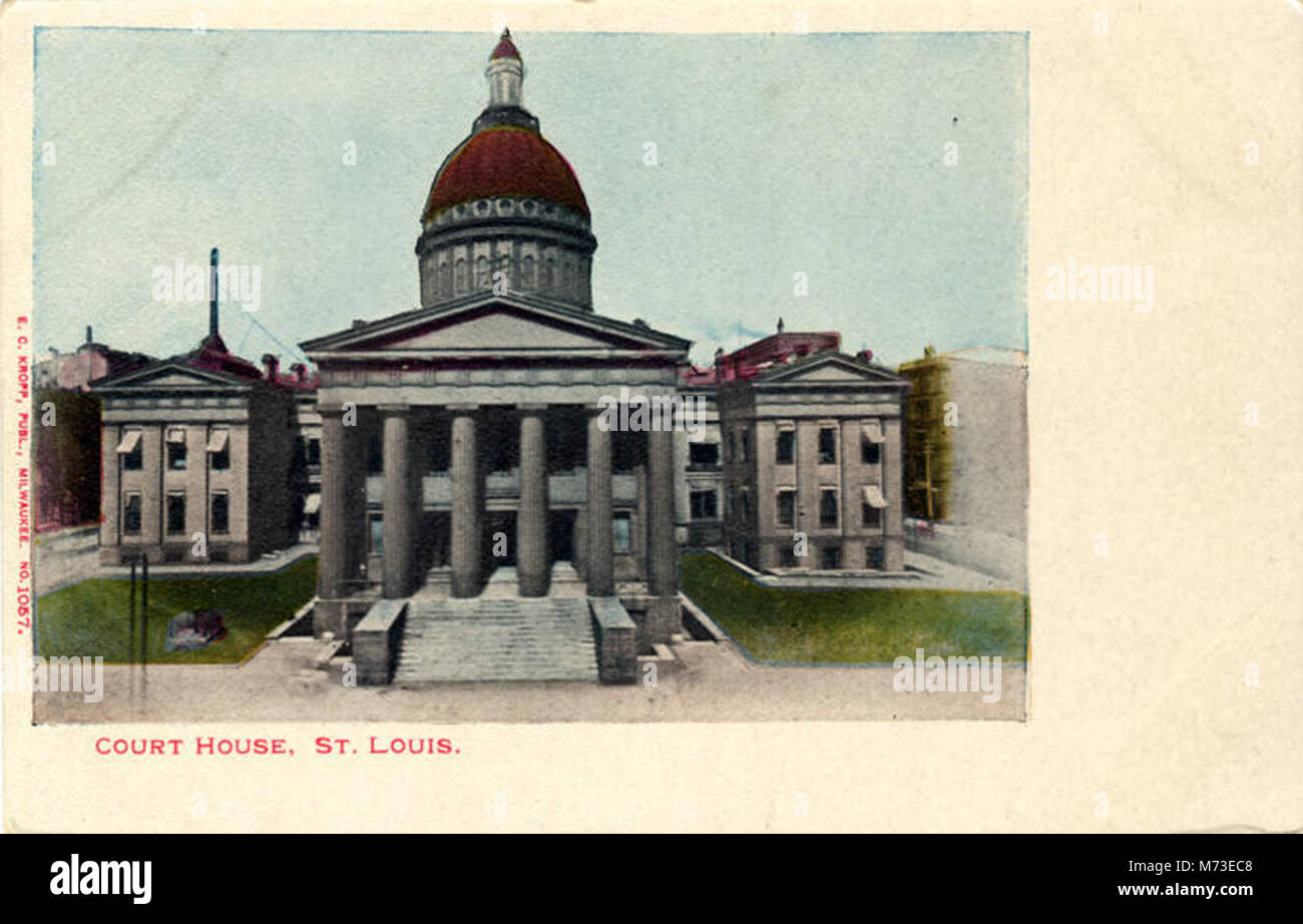 An architectural representation of a historic court house, located in a ...