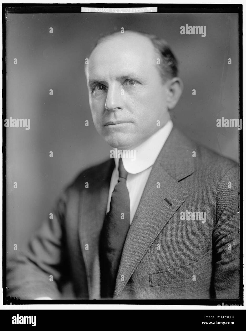 Photograph of Joseph W. Cox, likely a figure of historical significance ...