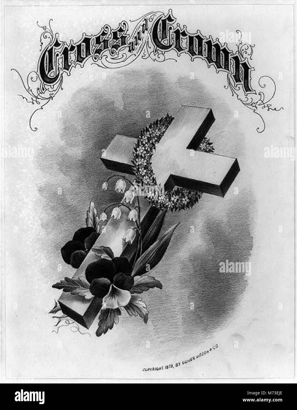 Cross and Crown LCCN2001701359 Stock Photo - Alamy