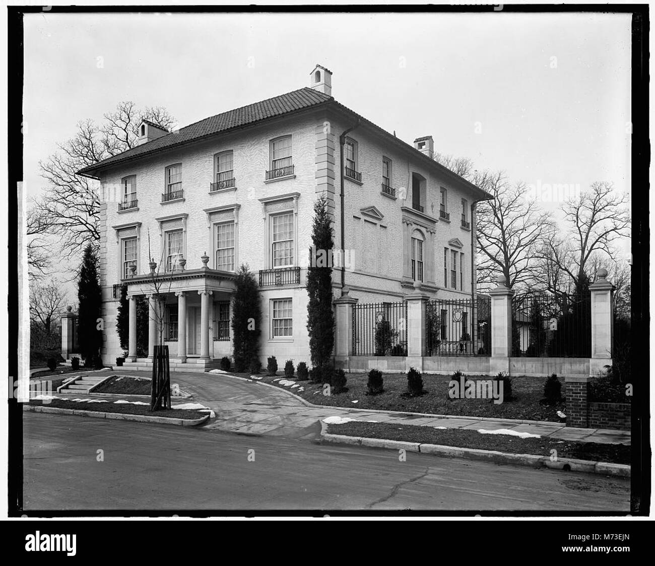 This photograph depicts the exterior of the home of William Crouse and ...