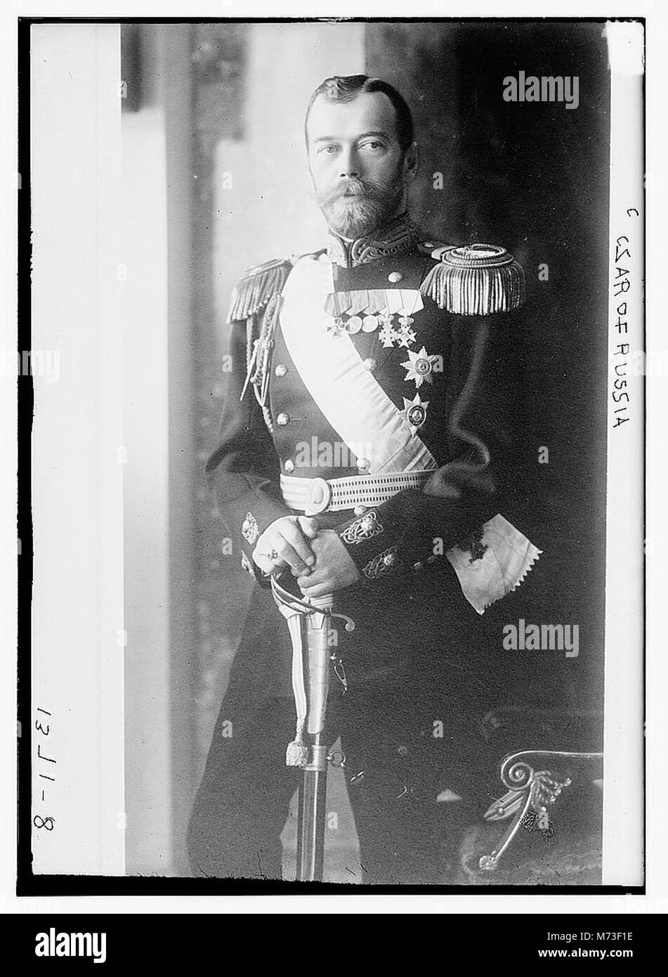 A portrait of the Czar of Russia, an important figure in Russian ...
