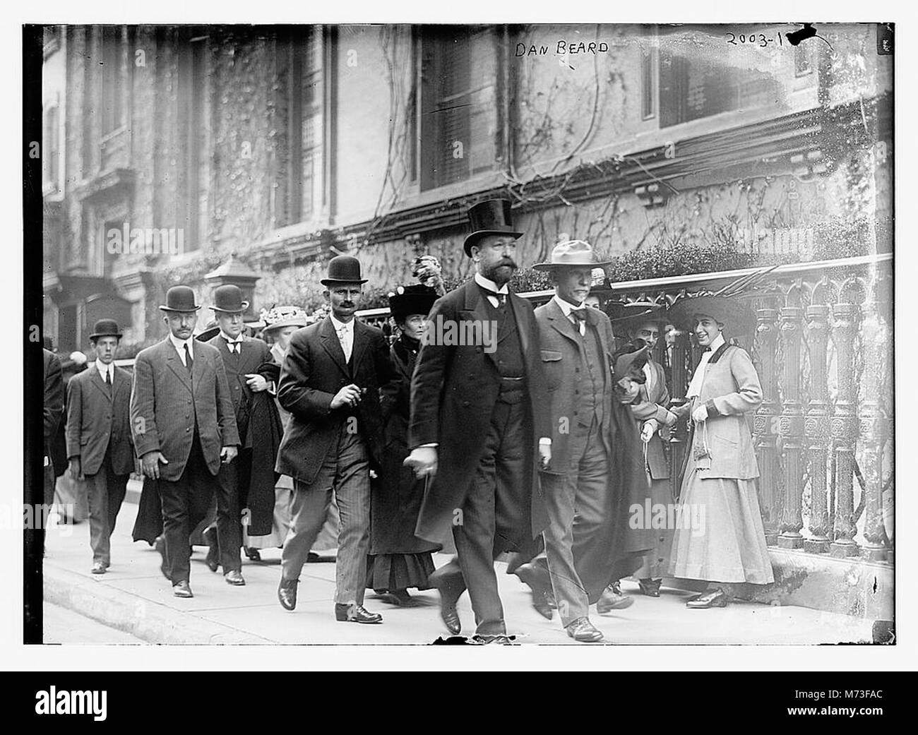 A portrait of Dan Beard, an influential figure known for his ...