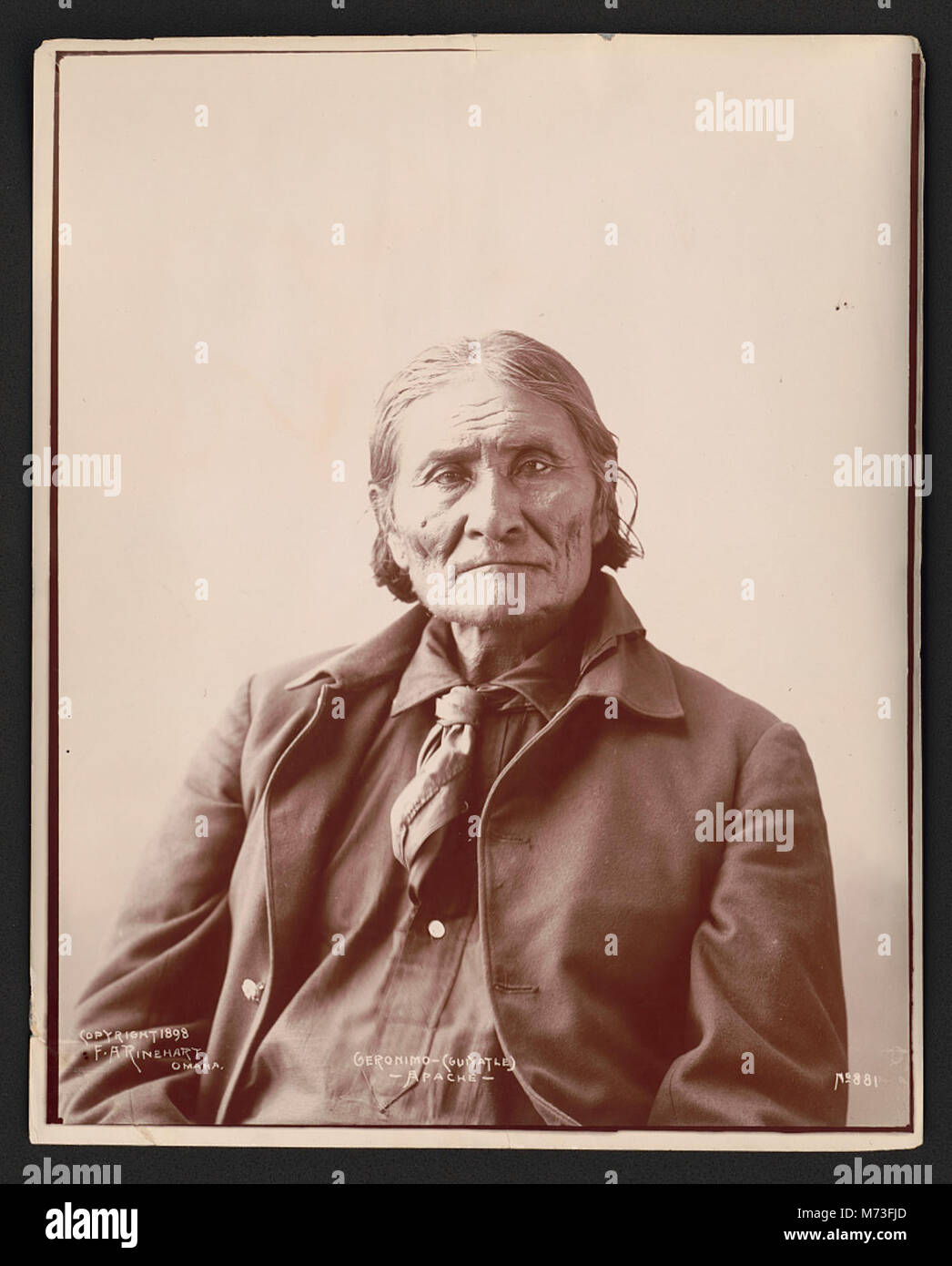 Geronimo, also known as Guiyatle, was a prominent leader of the Apache ...
