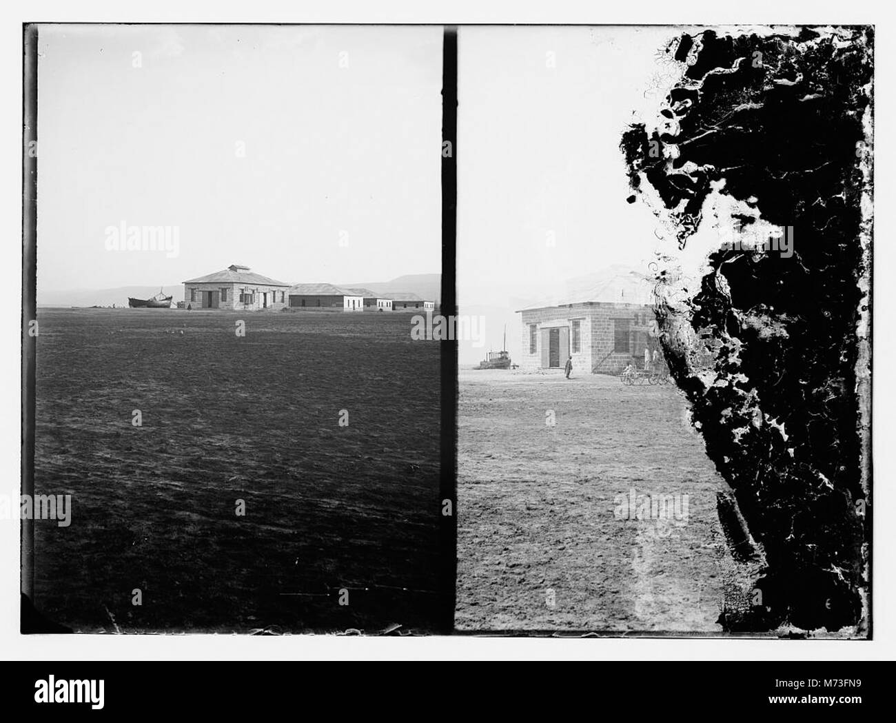 The Dead Sea, located between Jordan and Israel, is a saltwater lake ...