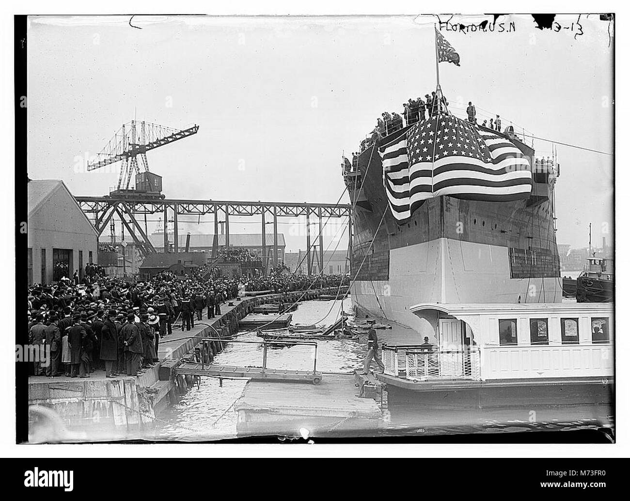 The 'Florida' U.S. Navy ship, a part of the U.S. Navy’s fleet, depicted ...