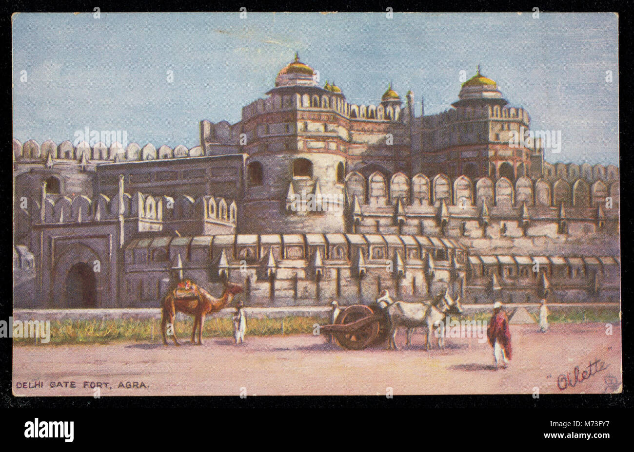 Delhi gate fort agra hi-res stock photography and images - Alamy