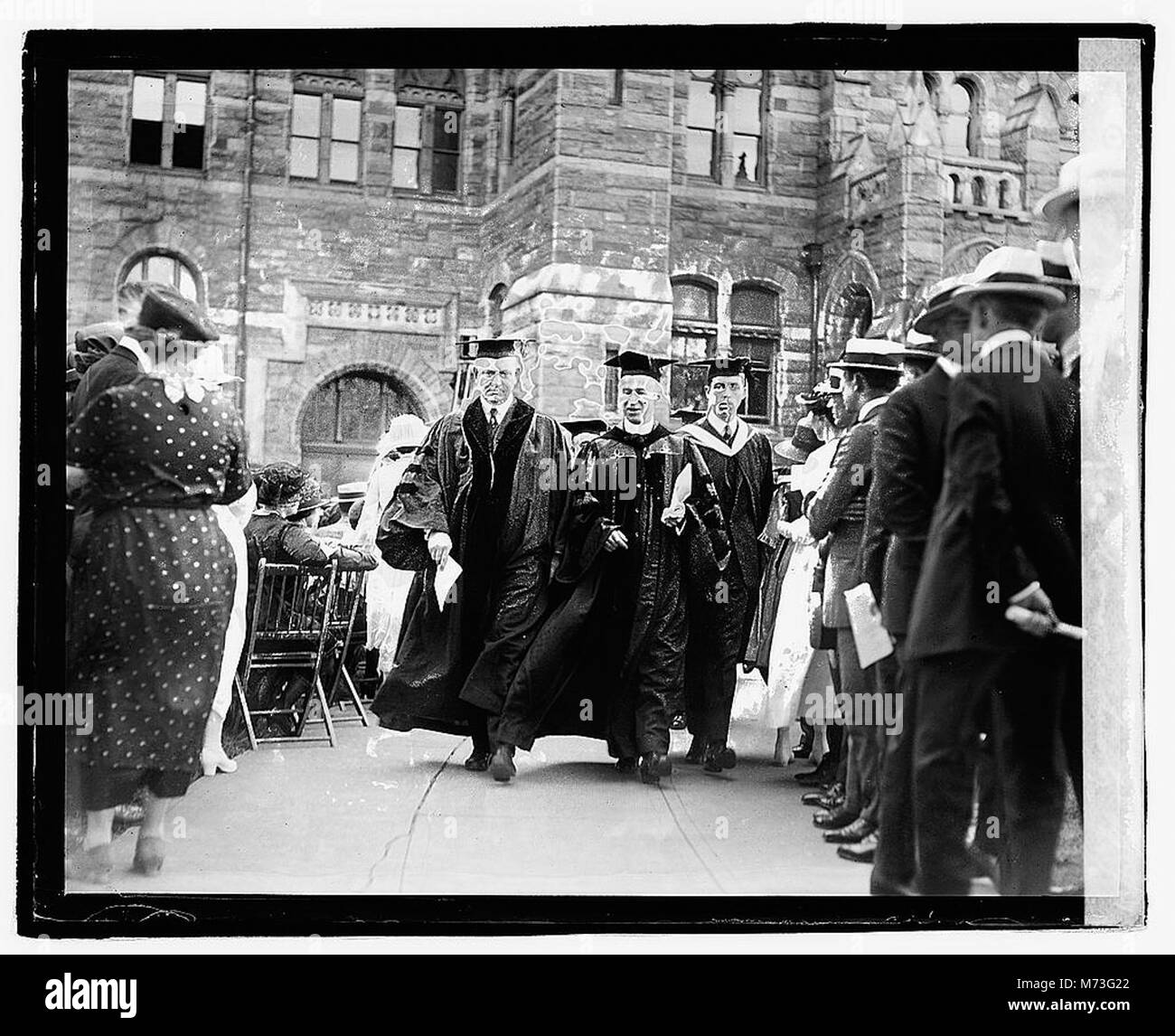 A photograph of Denby at Georgetown College graduation on June 14, 1921 ...