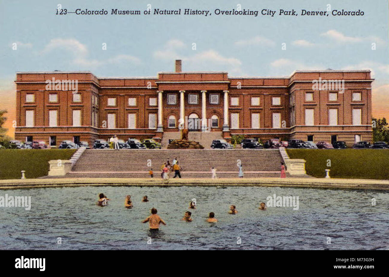 A view of the Colorado Museum of Natural History in Denver, Colorado ...
