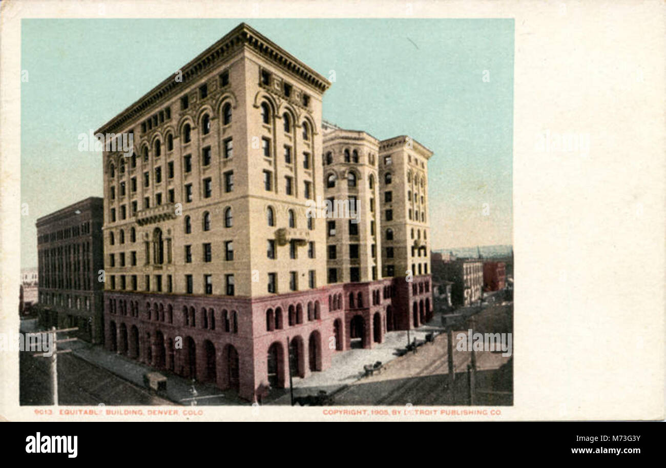 Denver CO - Equitable Building (NBY 431753 Stock Photo - Alamy