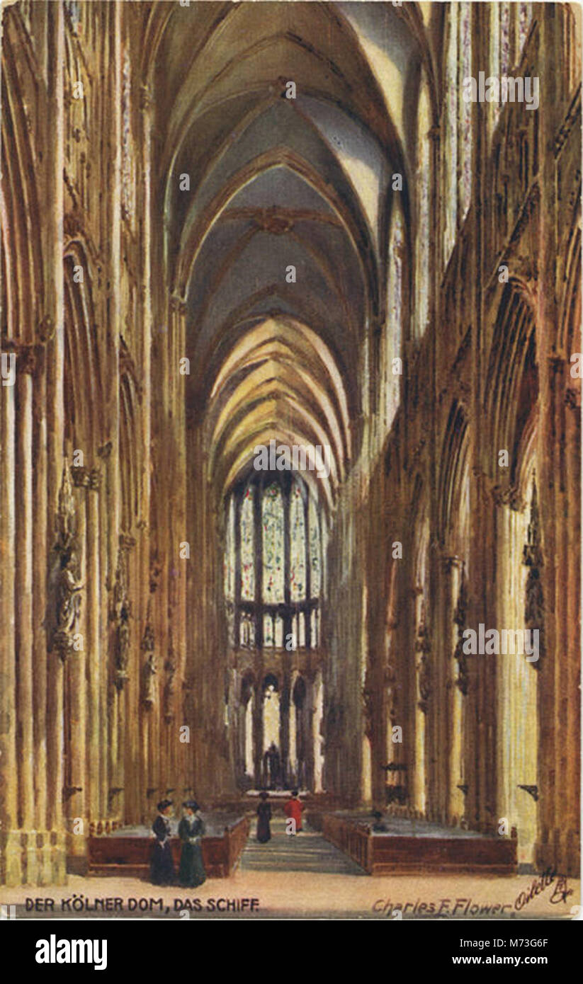 Interior of cologne cathedral hi-res stock photography and images - Alamy