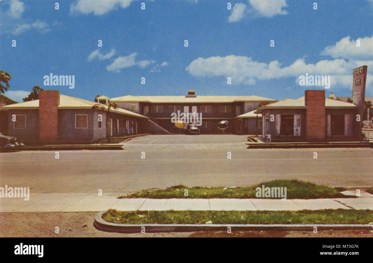 Photograph of the Desert Inn, an iconic establishment known for its ...