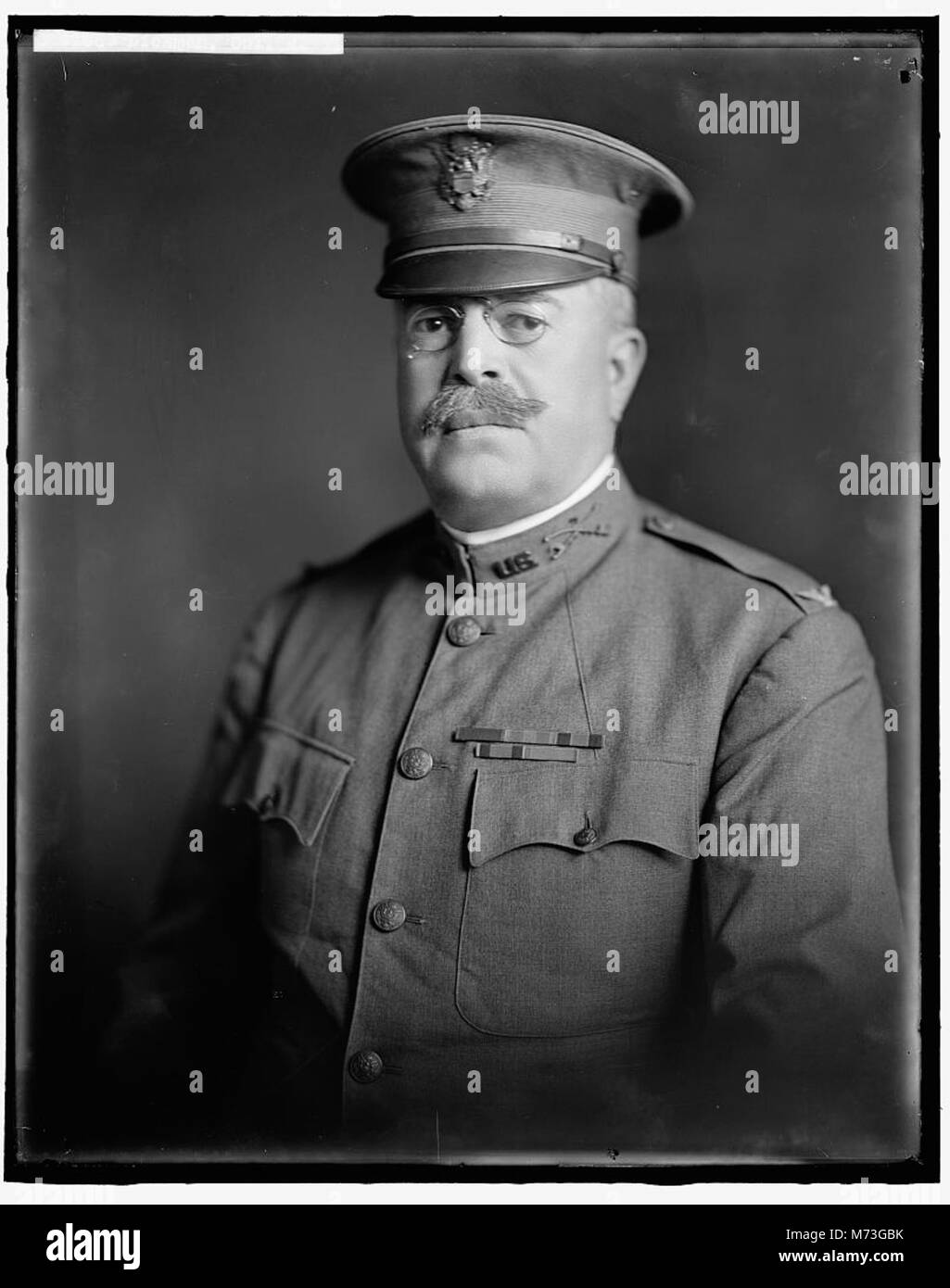 Portrait of Colonel J.T. Dickman, highlighting his military role and ...