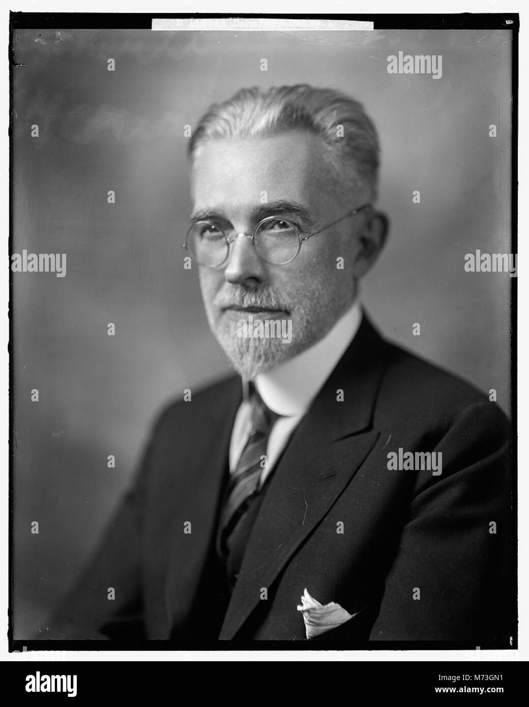 The image depicts Henry Doherty, a historical figure, providing a ...