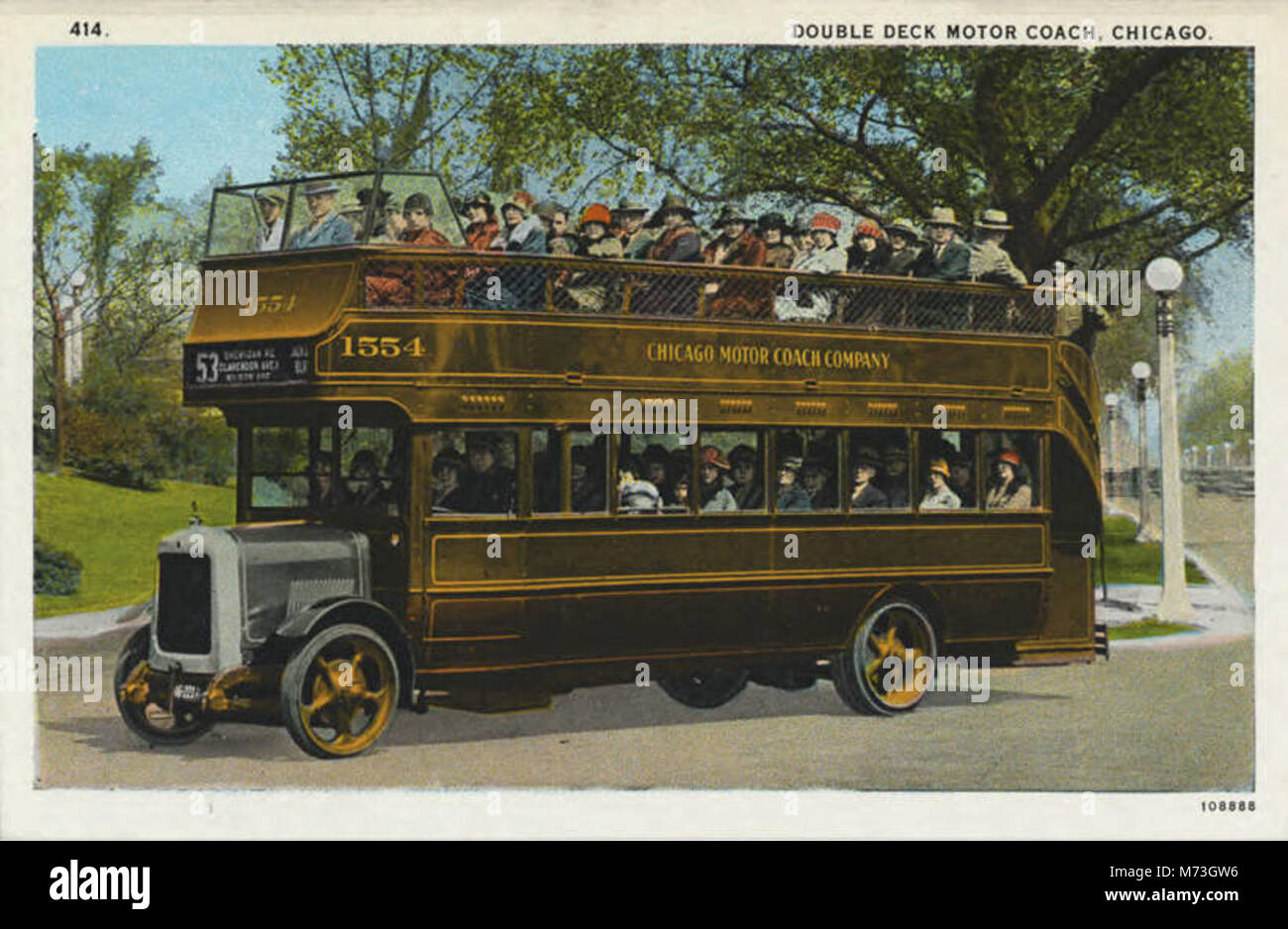 Double deck coach hi-res stock photography and images - Alamy