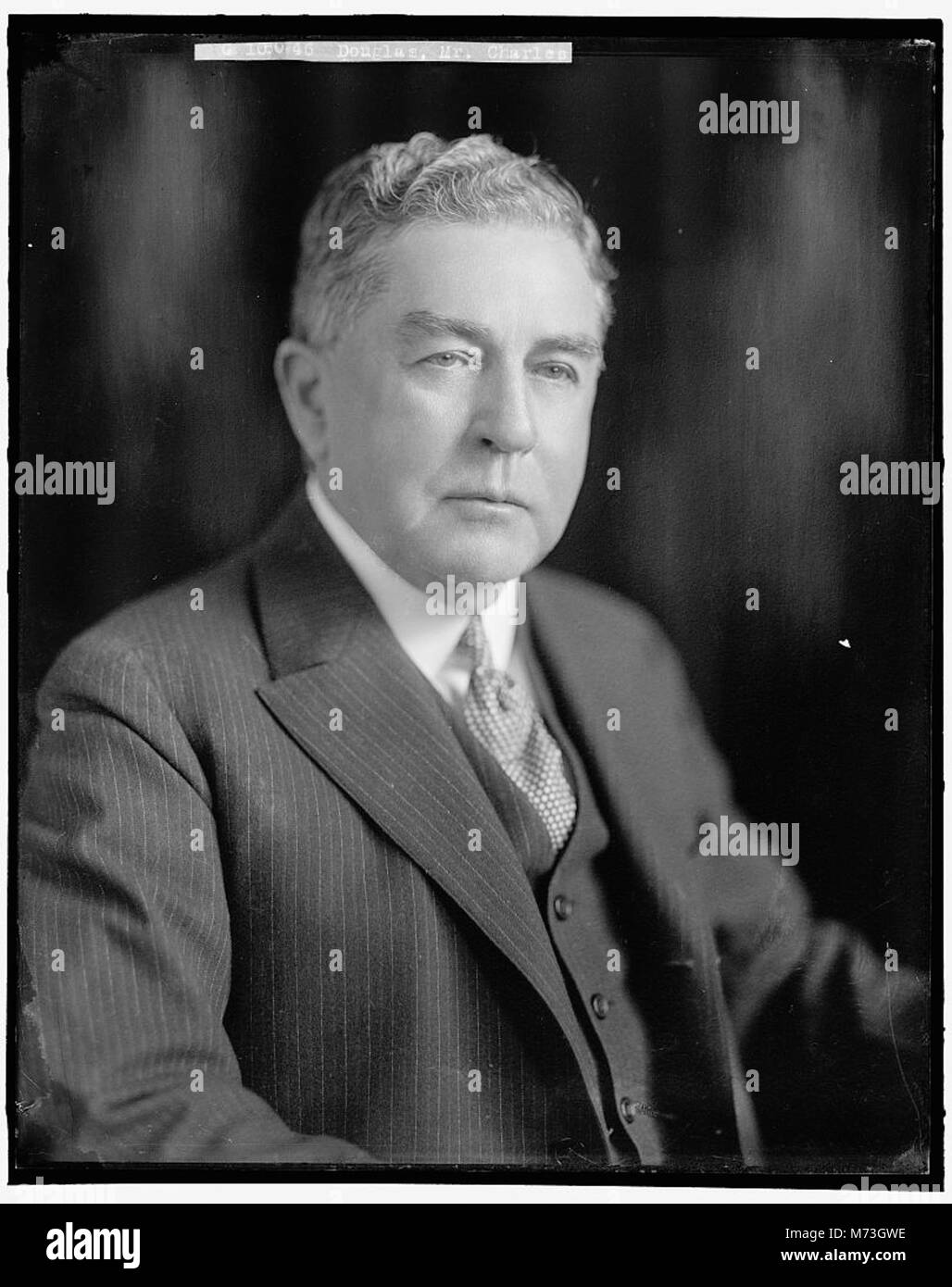 A photograph of Charles Douglas, a historical figure, capturing his ...