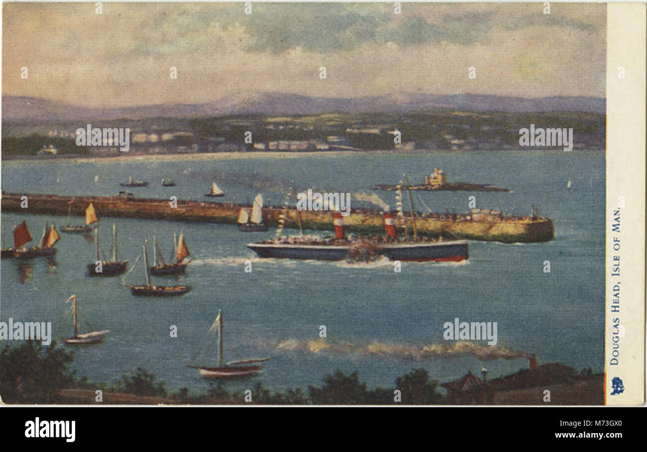 This photograph showcases Douglas Head, a prominent location on the ...