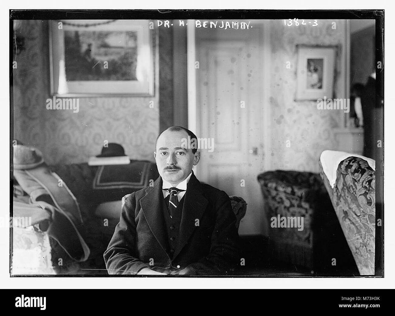 This is a photograph of Dr. H. Benjamin, a notable individual captured ...