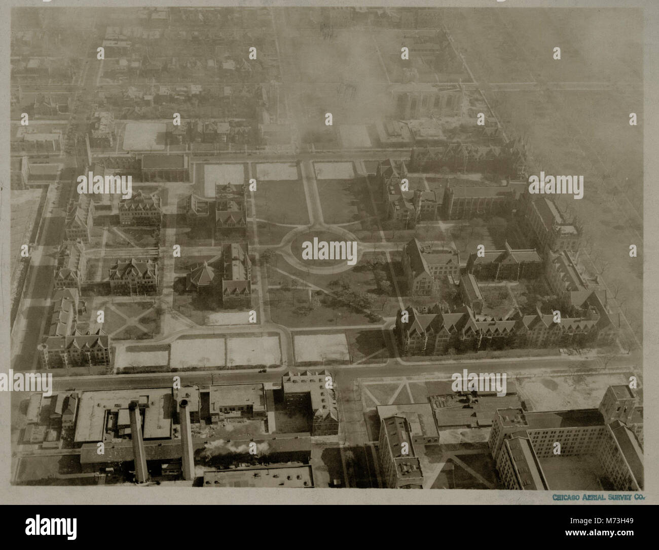 University Of Chicago Aerial High Resolution Stock Photography and ...