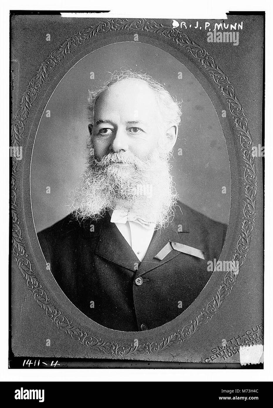 Portrait of Dr. J.P. Munn, a notable figure in his field. The image ...