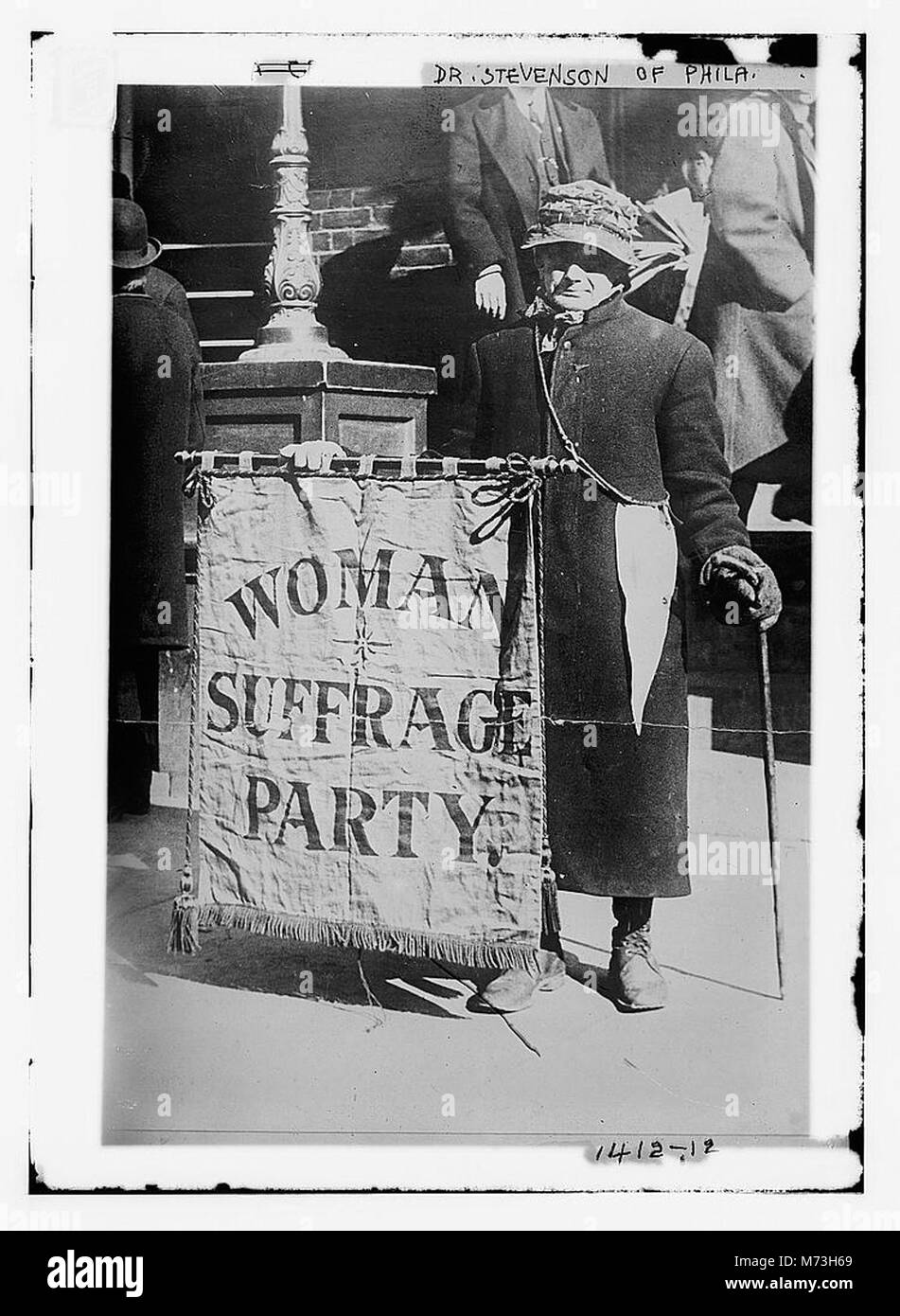 A portrait of Dr. Stevenson from Philadelphia, captured under ...