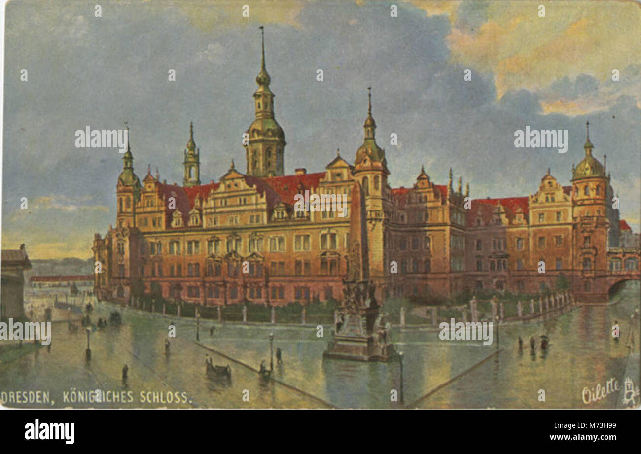 Dresden's Konigliches Schloss, or Royal Palace, is an important ...