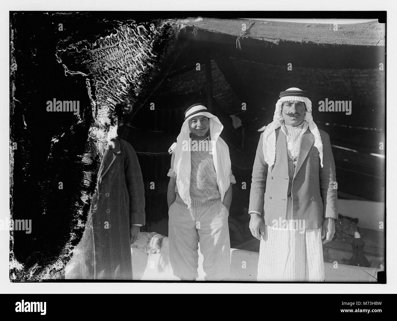 A photograph of Druses (Druzes) at el Azrak, capturing their cultural ...