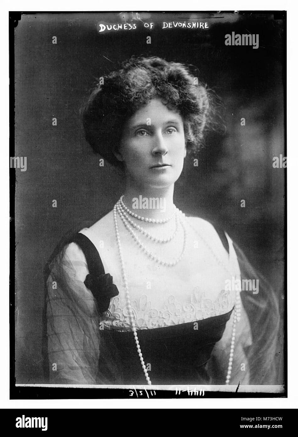 Duchess of devonshire Black and White Stock Photos & Images - Alamy