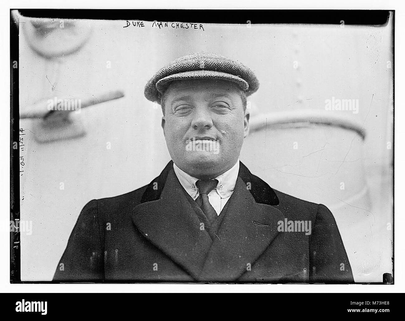 A formal portrait of Duke Manchester. The image emphasizes his ...